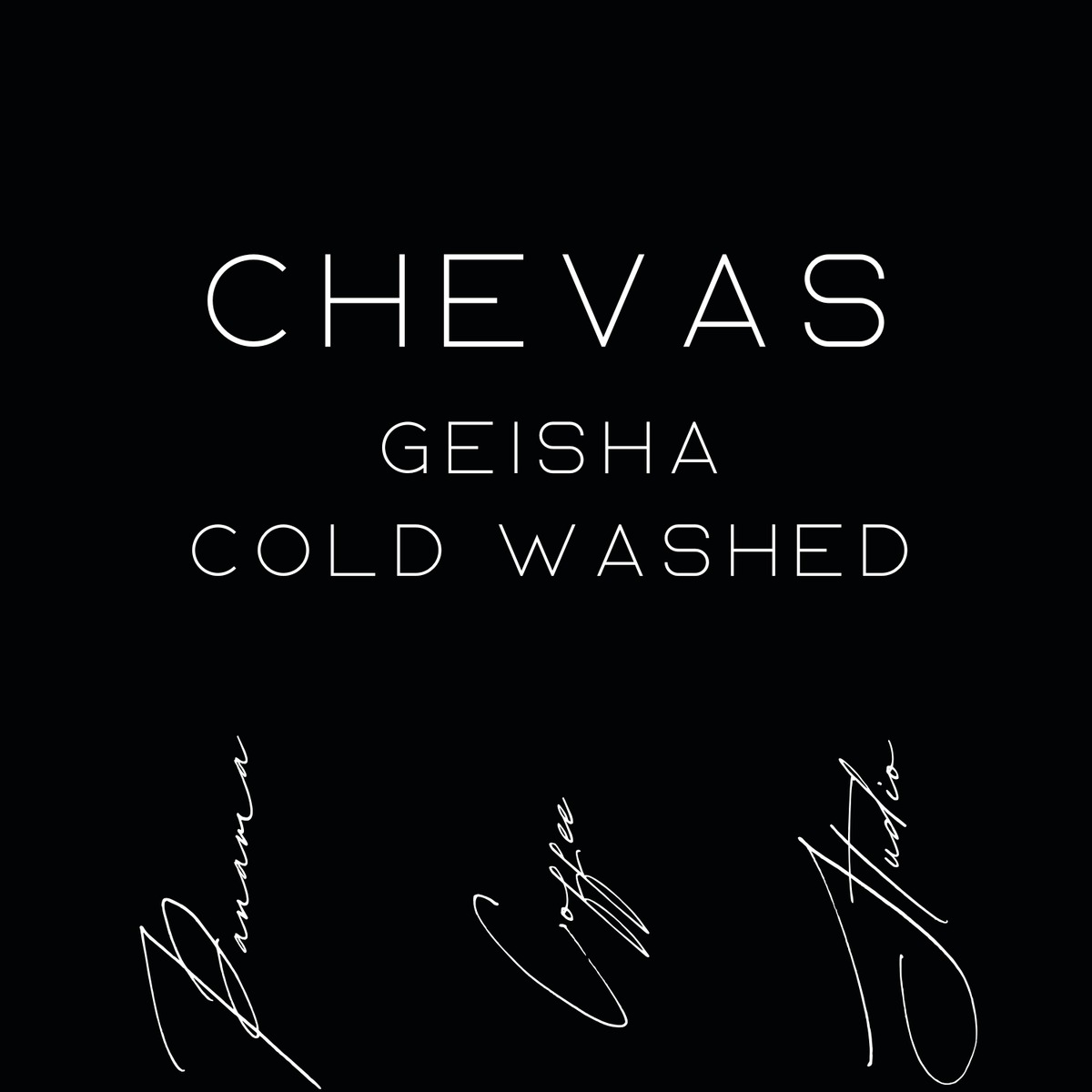 Chevas Geisha Cold Washed | Panama Coffee Studio