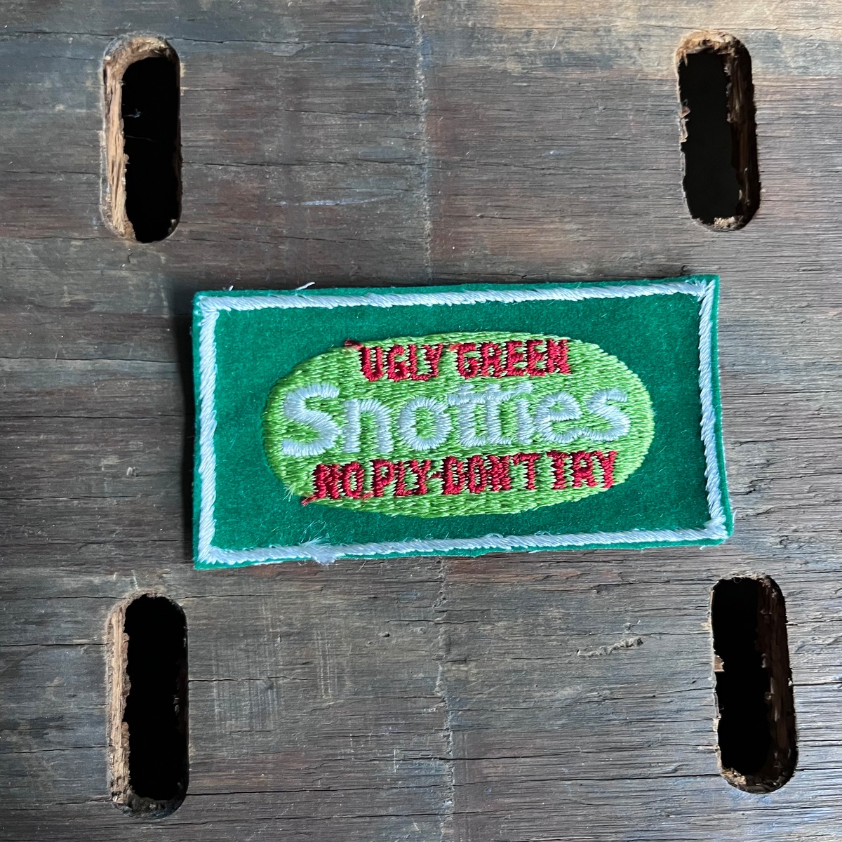 1970's Vintage patch “Snotties" by Wacky Kooky | Rei-mart