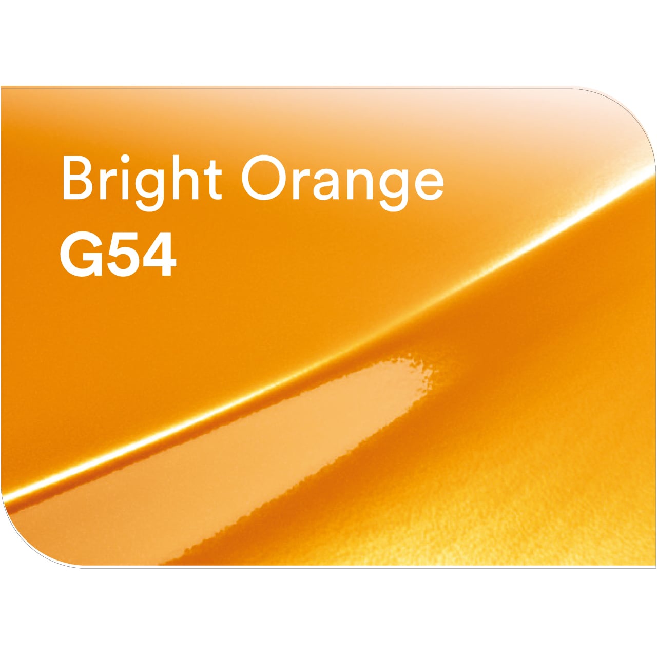 3M 2080 Wrap Film【Bright Orange】Gloss | Pay ID