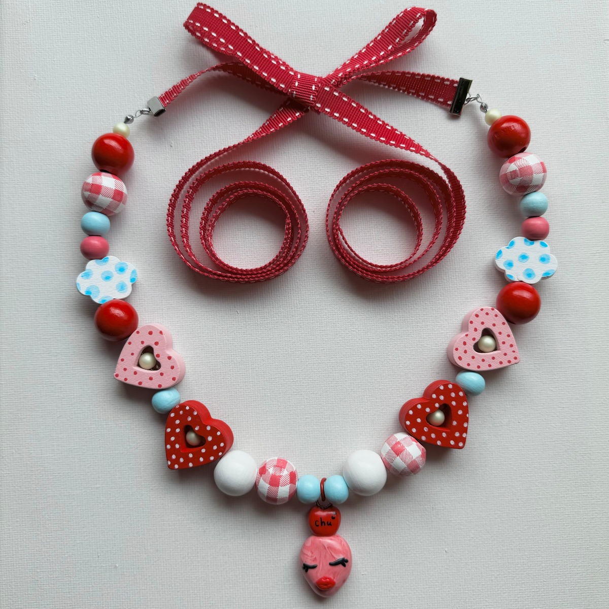 Chu~♡ Alien Ribbon Necklace ︎ | Welcome, aliens