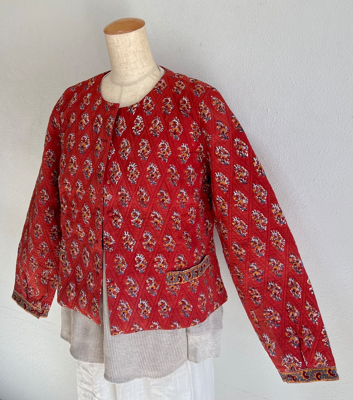 【Y様リクエスト品】ANOKHI キルティングジャケット － Alba collection－ | sirsi