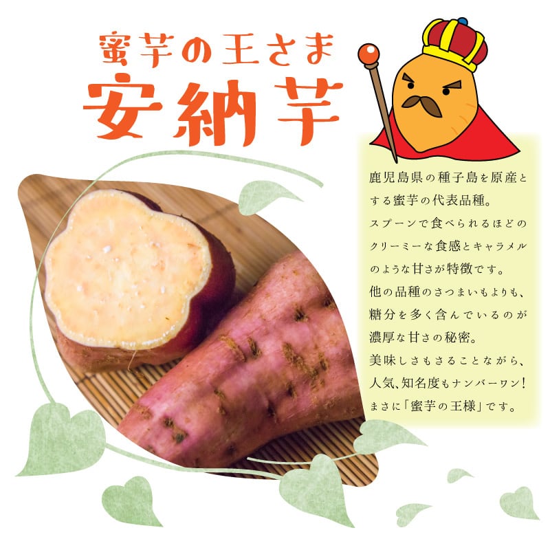 鹿児島県産さつまいも 安納芋 3kg M～2Lサイズ 土付き | かごしま たべものがたり