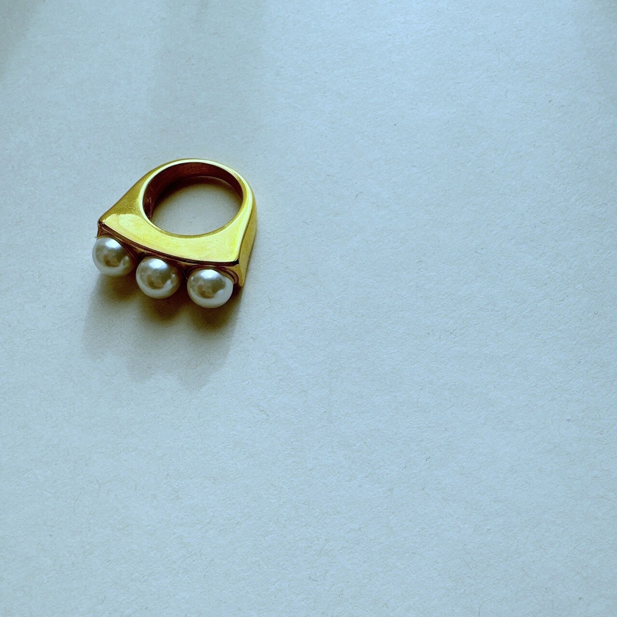 3連パールリング | eclacoco