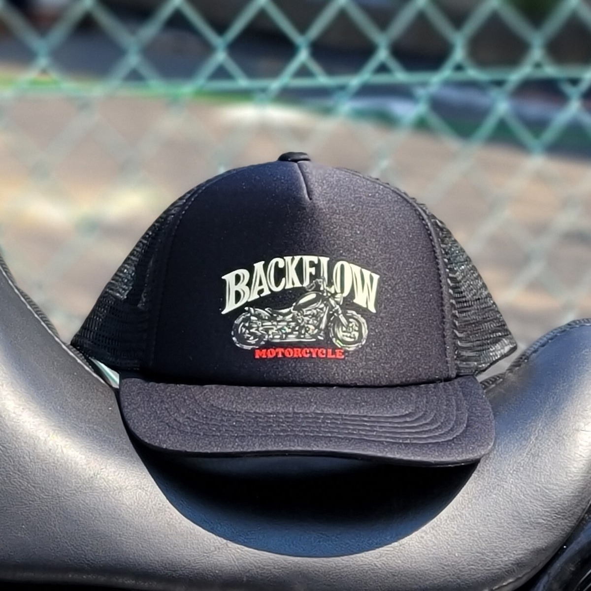 Backflow Bike Logo Mesh CAP | Backflow
