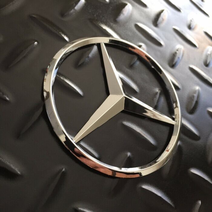 バッジ エンブレム 75mm リア トランク Mercedes Benz メルセデス ベンツ | 車バイクのパーツ店