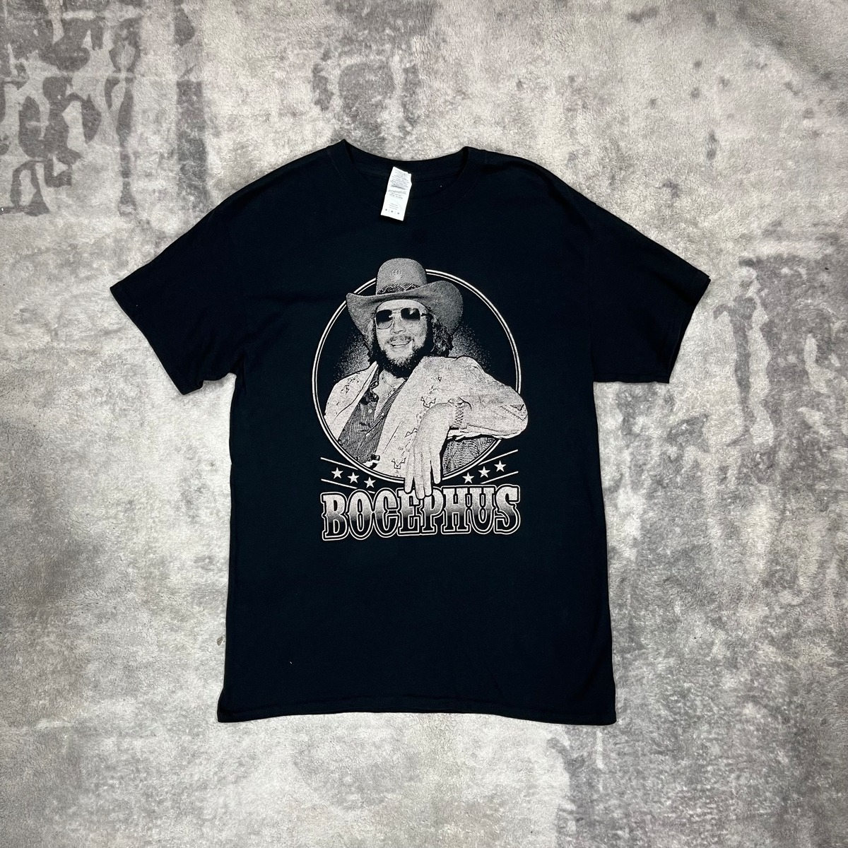 Bocephus ハンクウィリアムズジュニア プリントTシャツ ブラック M 古着 古着屋 埼玉 ストリート オンライン 通販 アメカジ ...