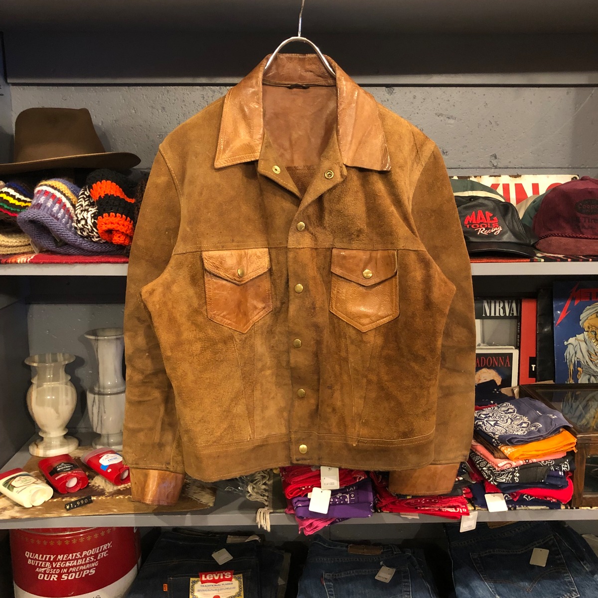 60s Leather Tracker Jacket | VOSTOK