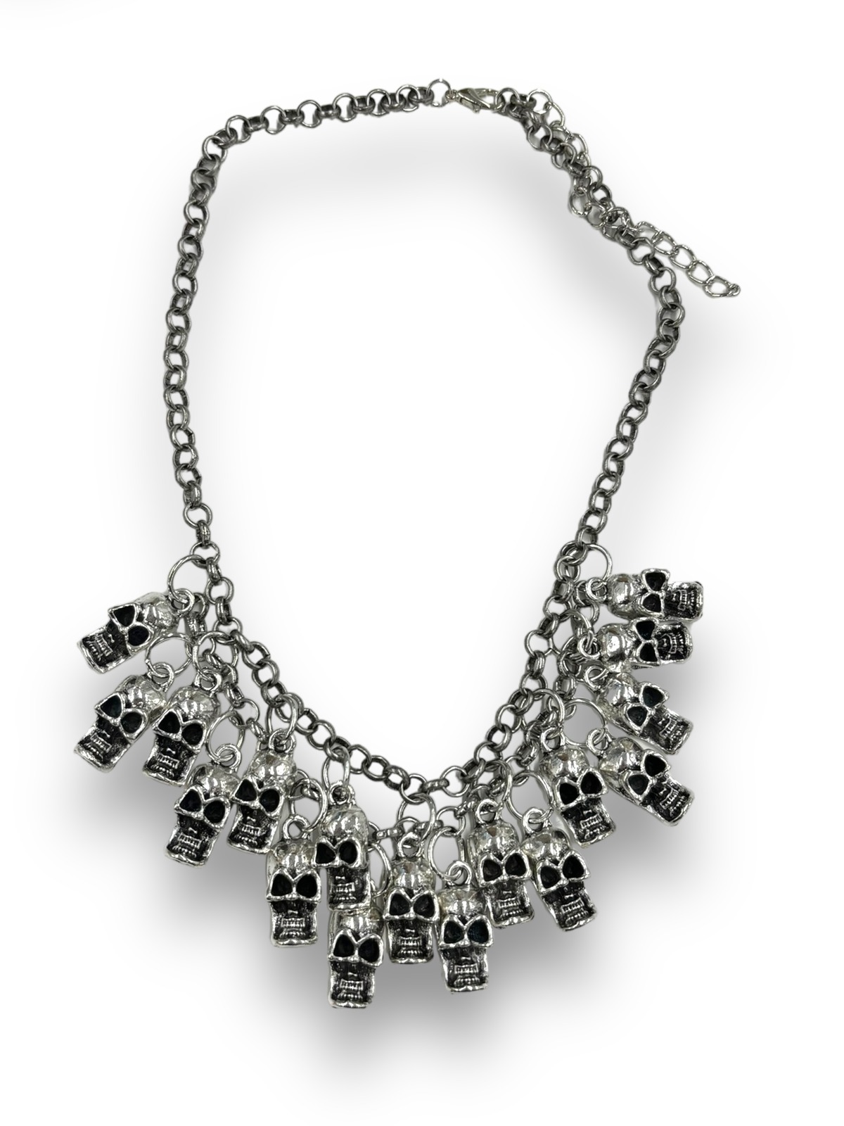 【PLANET STUDIO】numerous skull neckless | OVERTURE WEB SHOP