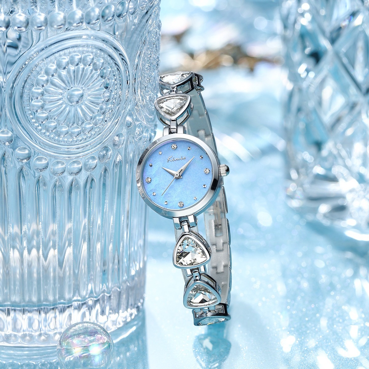 Kimio AF-6620(Blue) 腕時計 レディース | AromaFlat watch shop 腕時計 レディ―ス 工房