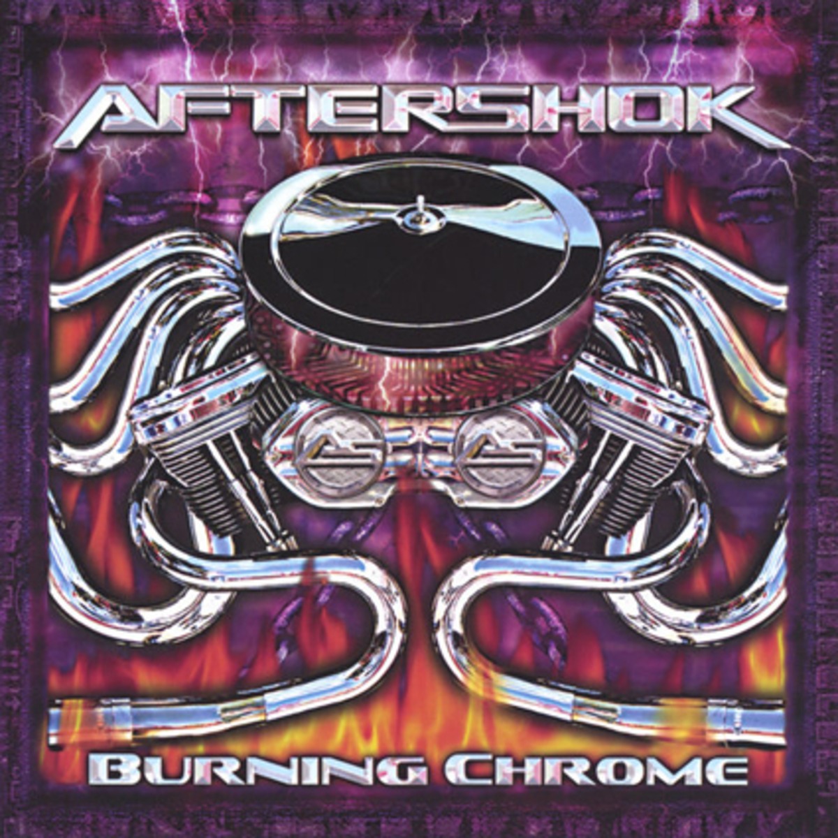 AFTERSHOK "Burning Chrome" (輸入盤) | SPIRITUAL BEAST Official Shop