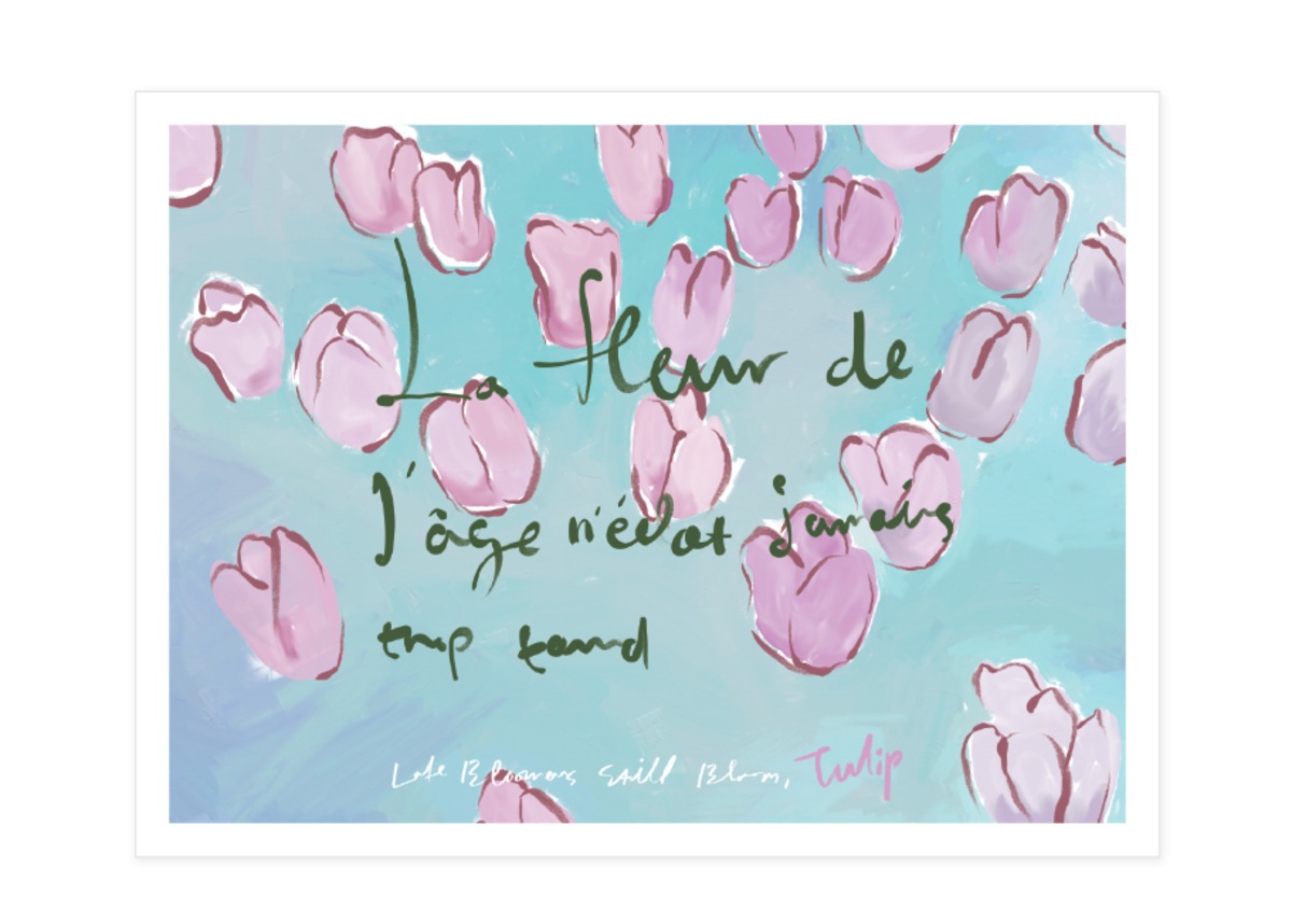 【再入荷】HÔTEL PARIS CHILL Late Bloomers, Tulip ポストカード | ONE ONE select