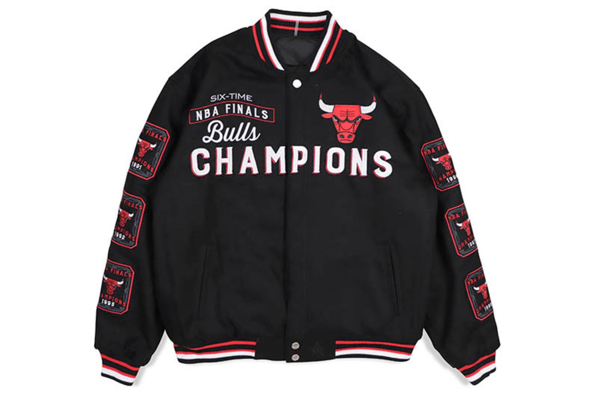 JH Design CHICAGO BULLS WORLD SERIES CHAMPIONS REVERSIBLE JACKET | ELITE