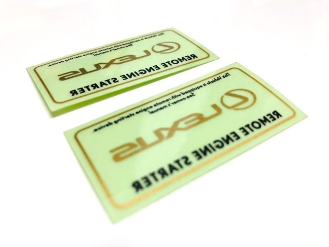 Lexus Remote Engine Starter Label Set | LEXUS FASHION STORE - LEXUS ...