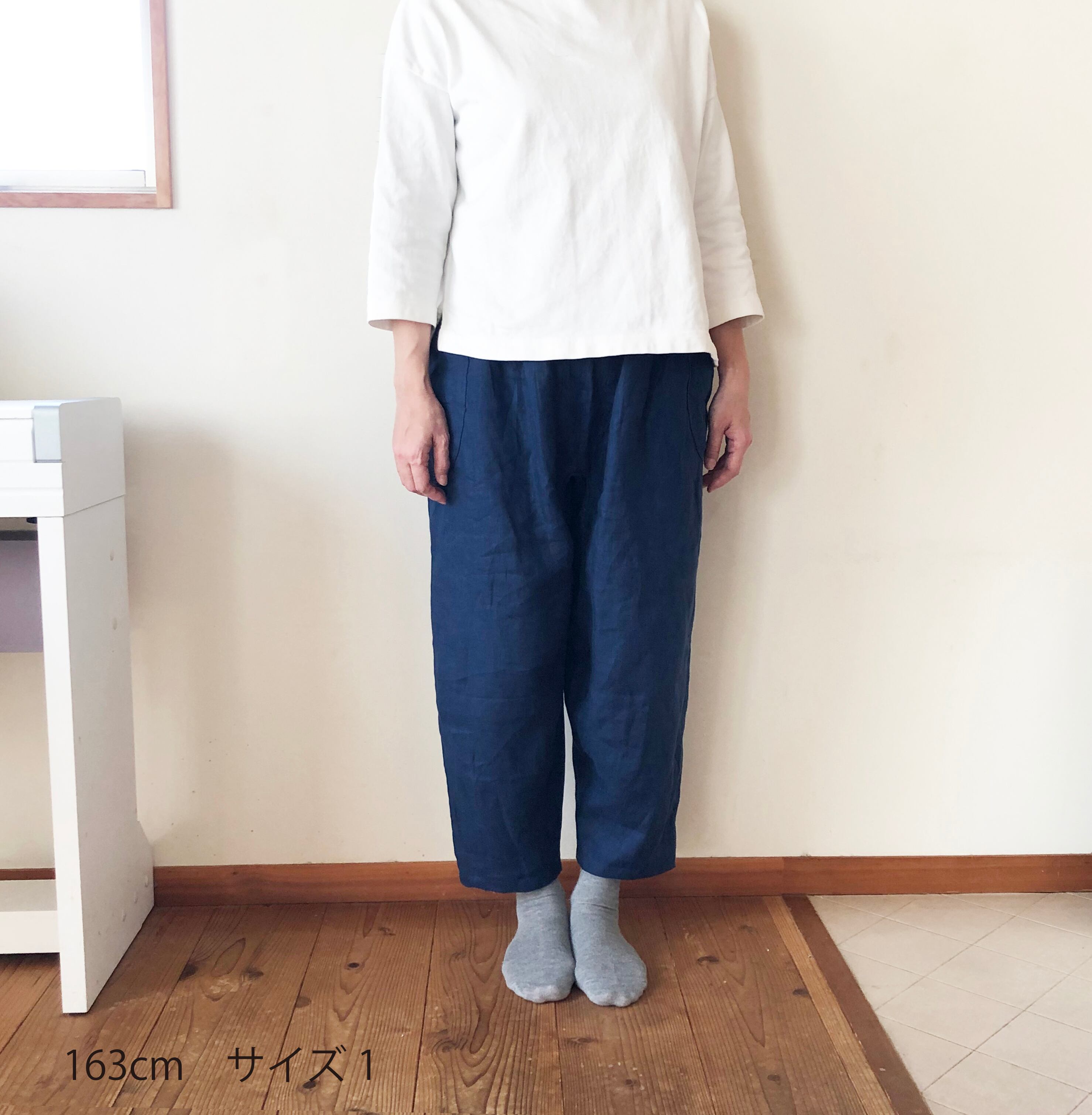 サイズ1 デニム ダンガリー もんもんぺ | monmonpe