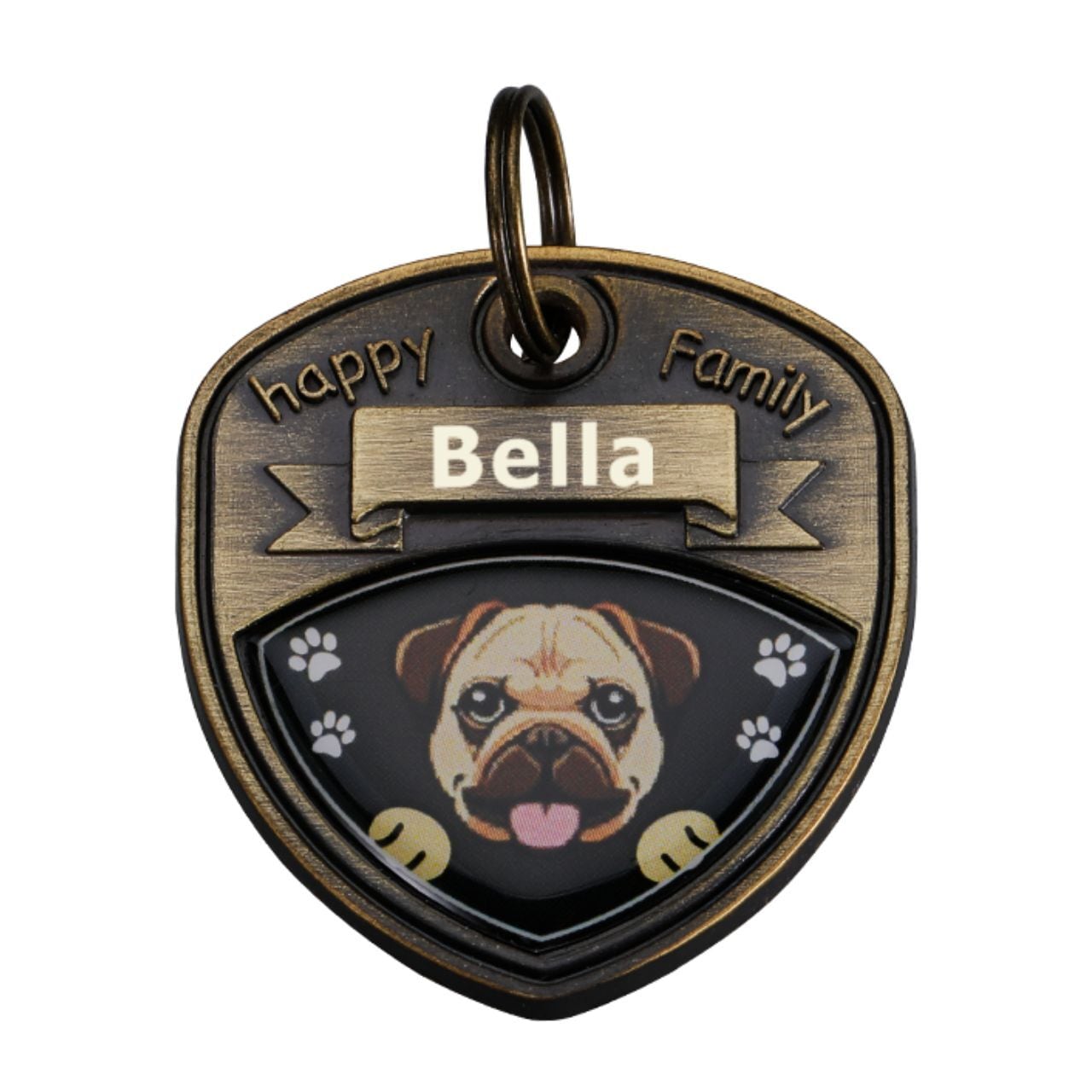 Name tag -happy family- cus24 | Pay ID