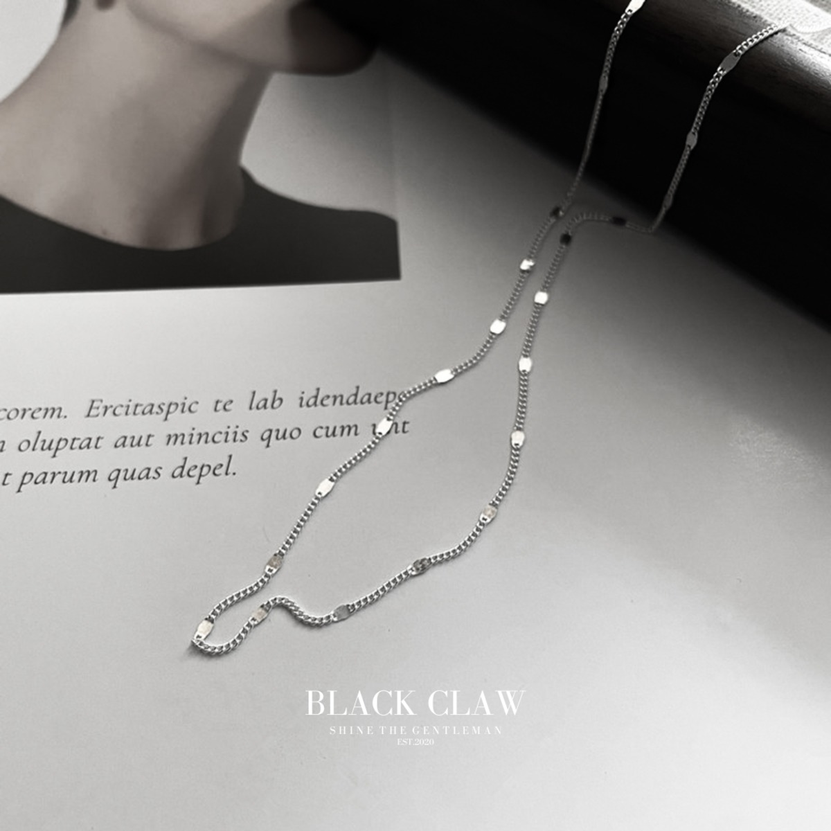 S925 Fit Necklace 【B&C】 | BLACK CLAW「ブラッククロウ」