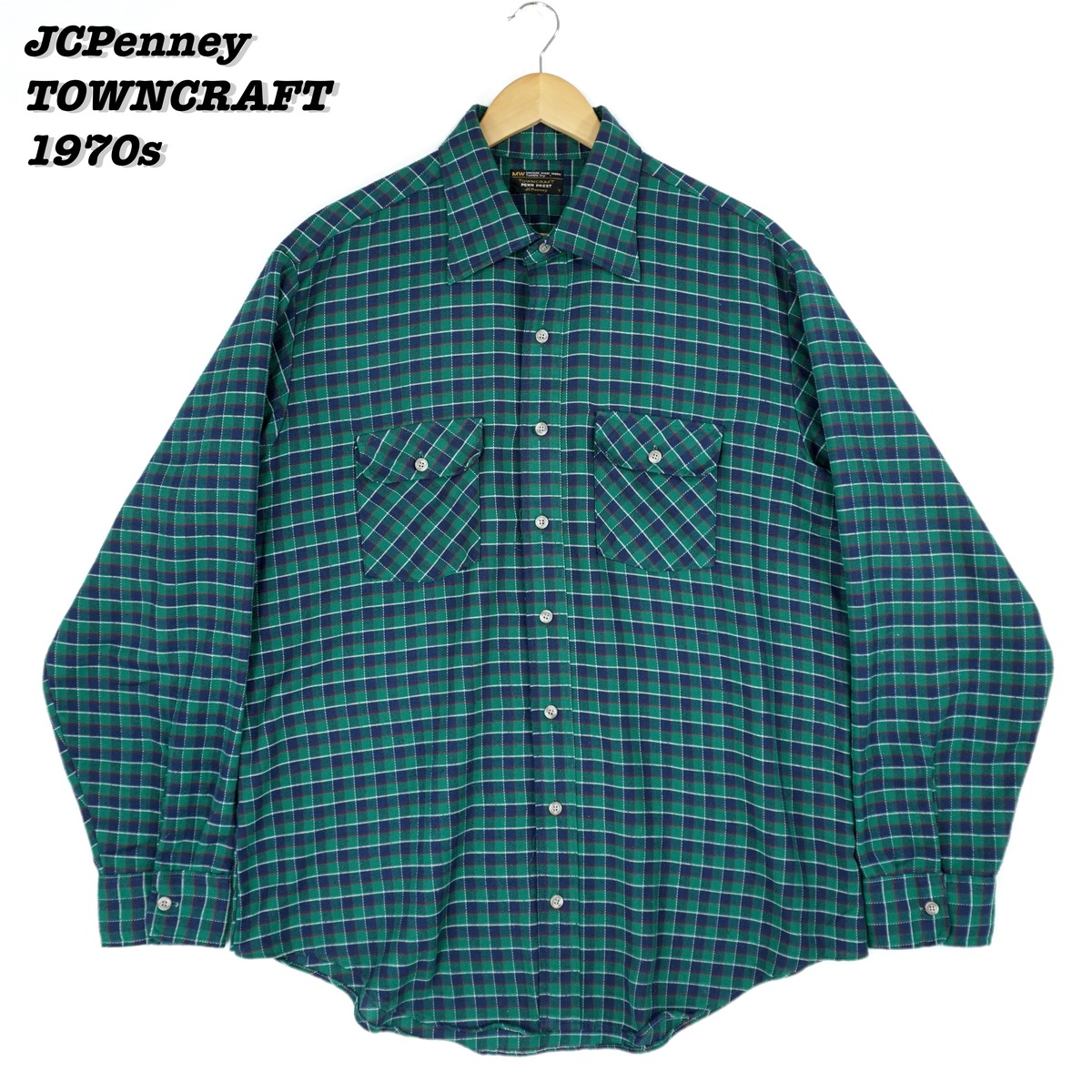 JCPenney TOWNCRAFT Shirts 1970s SH2222 | Loki Vintage&Used