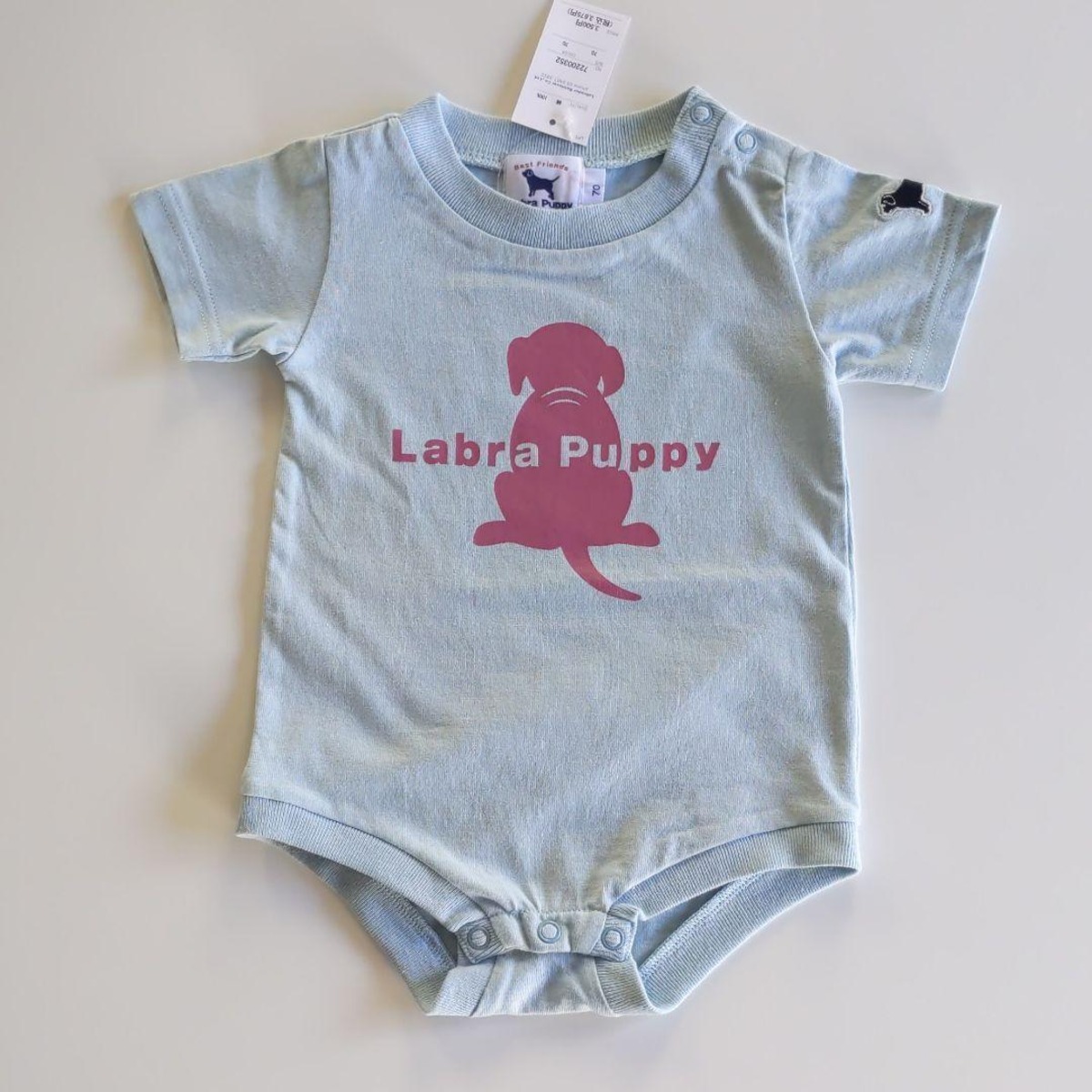 Labra Puppy ラブラパピー ロンパース ライトブルー Ⓢ | Mark Inc. マークインク