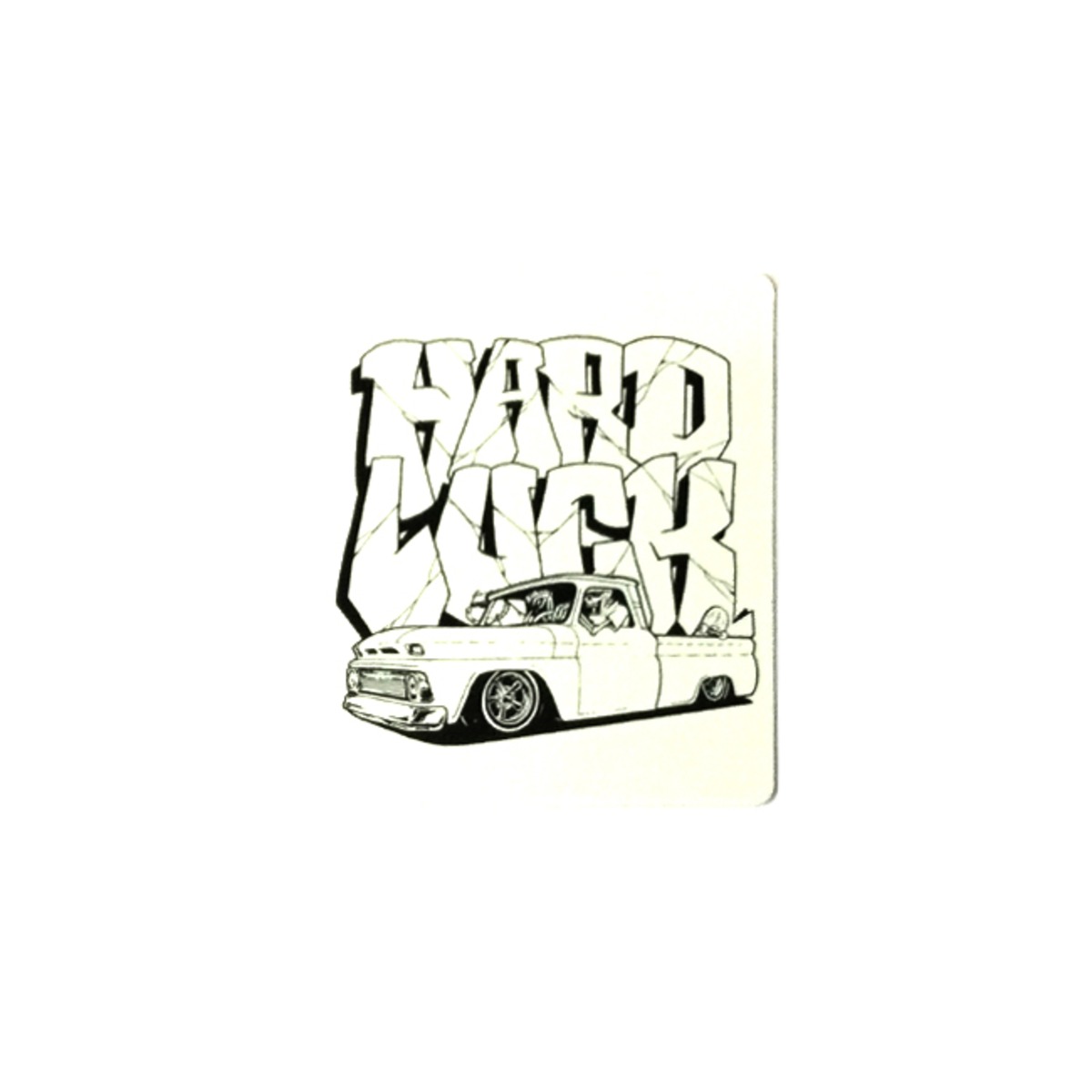 HARD LUCK - LIL SLEEPY STICKER | scar store