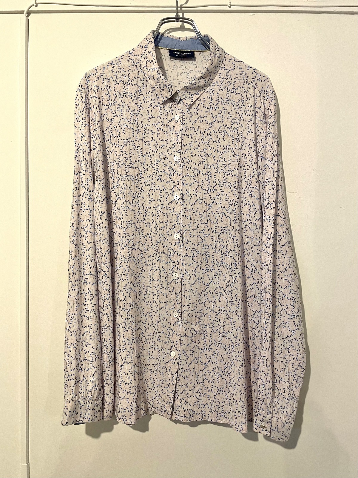 "Saint James" Flower print shirts made in France | juuqu clothing