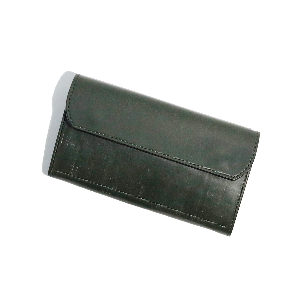 BYKING Classic【Keel】 ロングウォレット ブライドル Green | Atelier BYKING