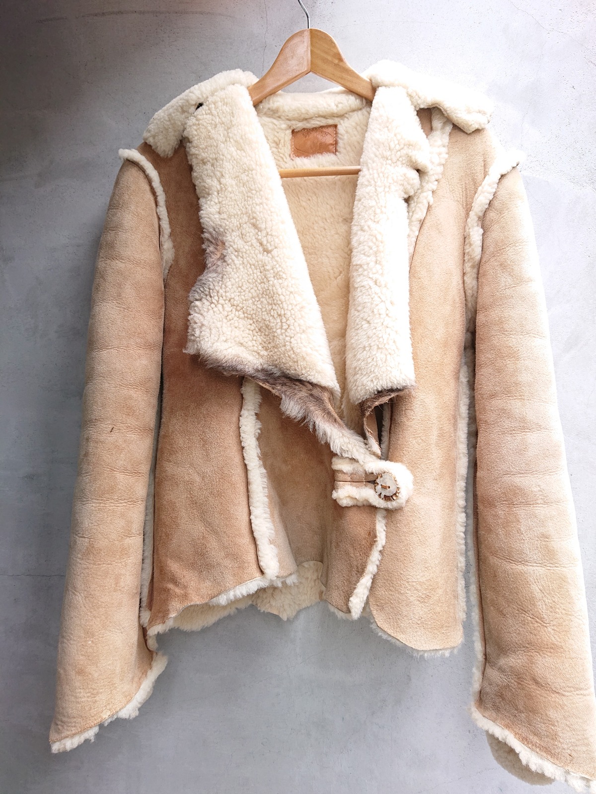 1970s MOUNTAIN RHYTHM MOUTON FUR JACKET | BOW & ARROW WEB STORE