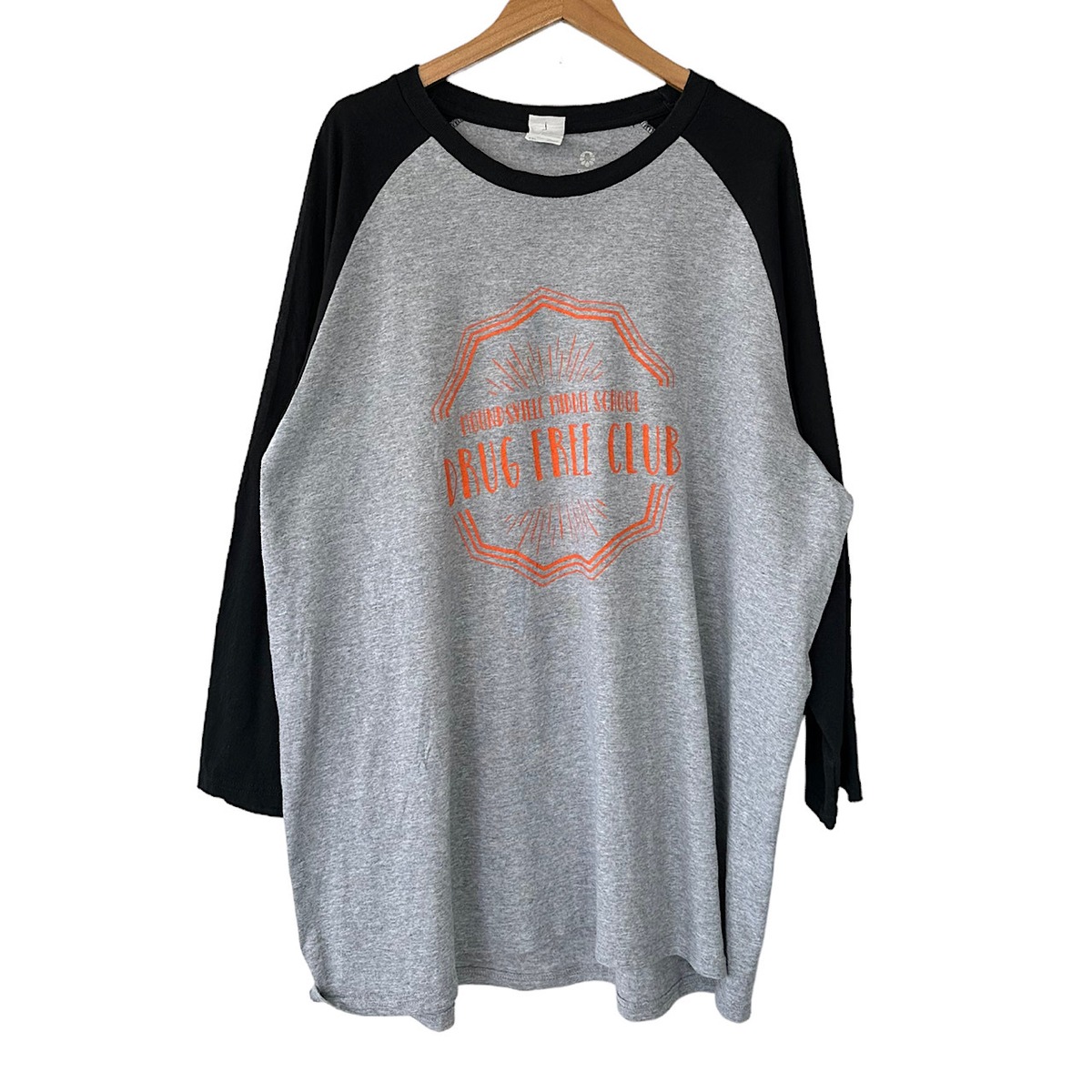 vintage” design raglan long tee | 宮崎古着屋 charme