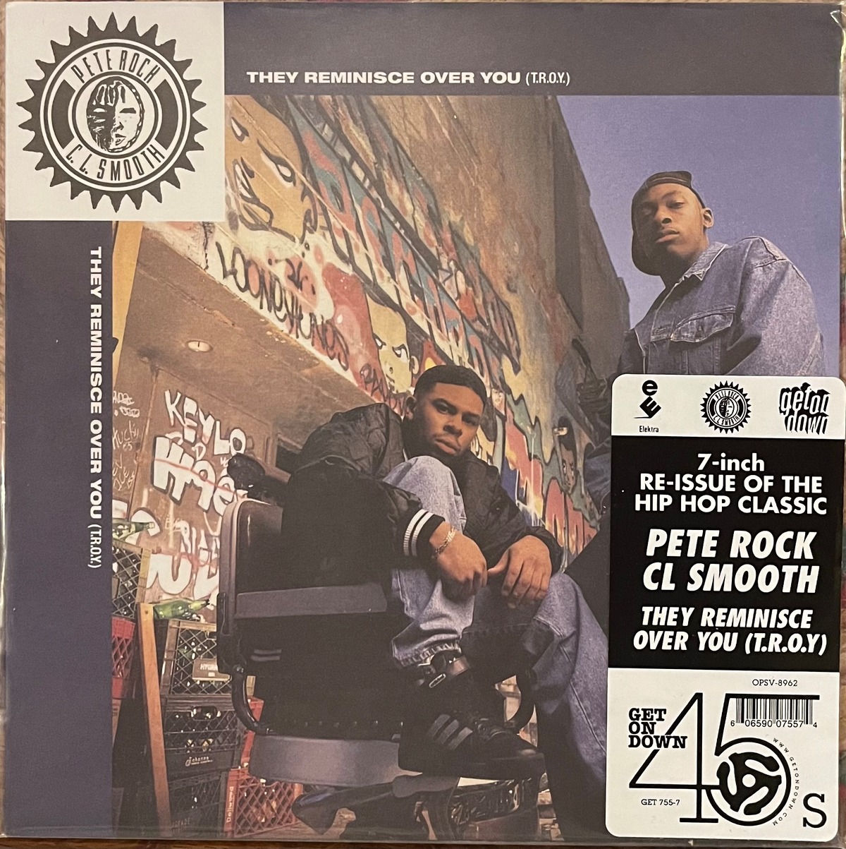 Pete Rock & C.L. Smooth – They Reminisce Over You (T.R.O.Y.) (45 ...