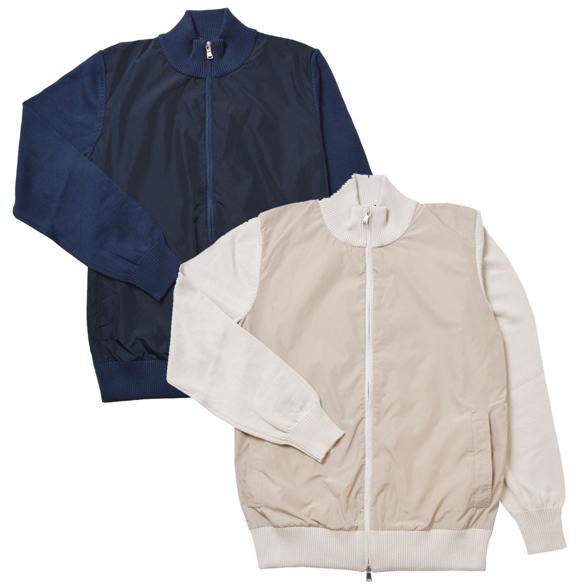 PRANDI Men's ITALY ニットブルゾン(410361702) | AKKADUEonline shop