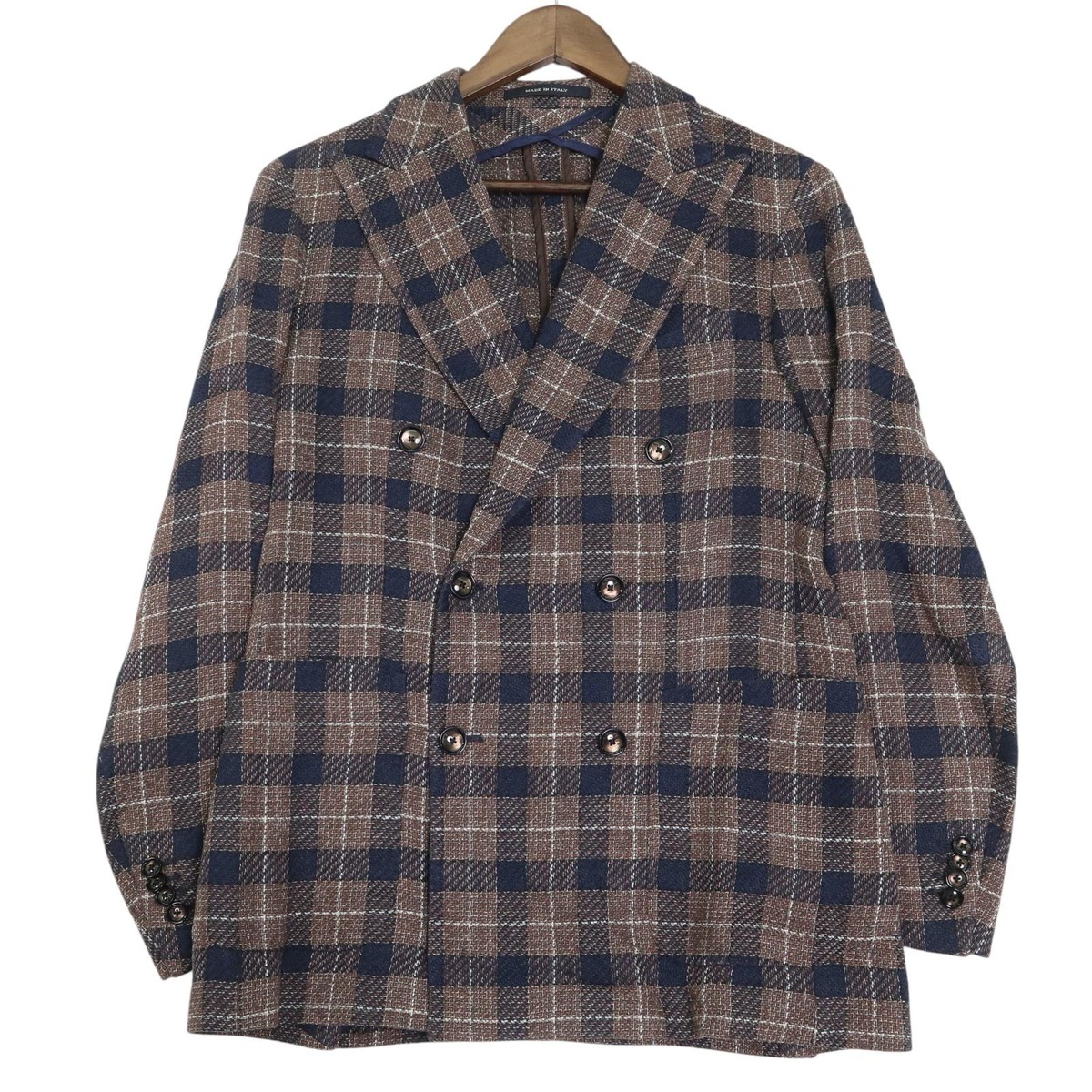 TAGLIATORE CHECK DOUBLE JACKET《46》 | safarionline