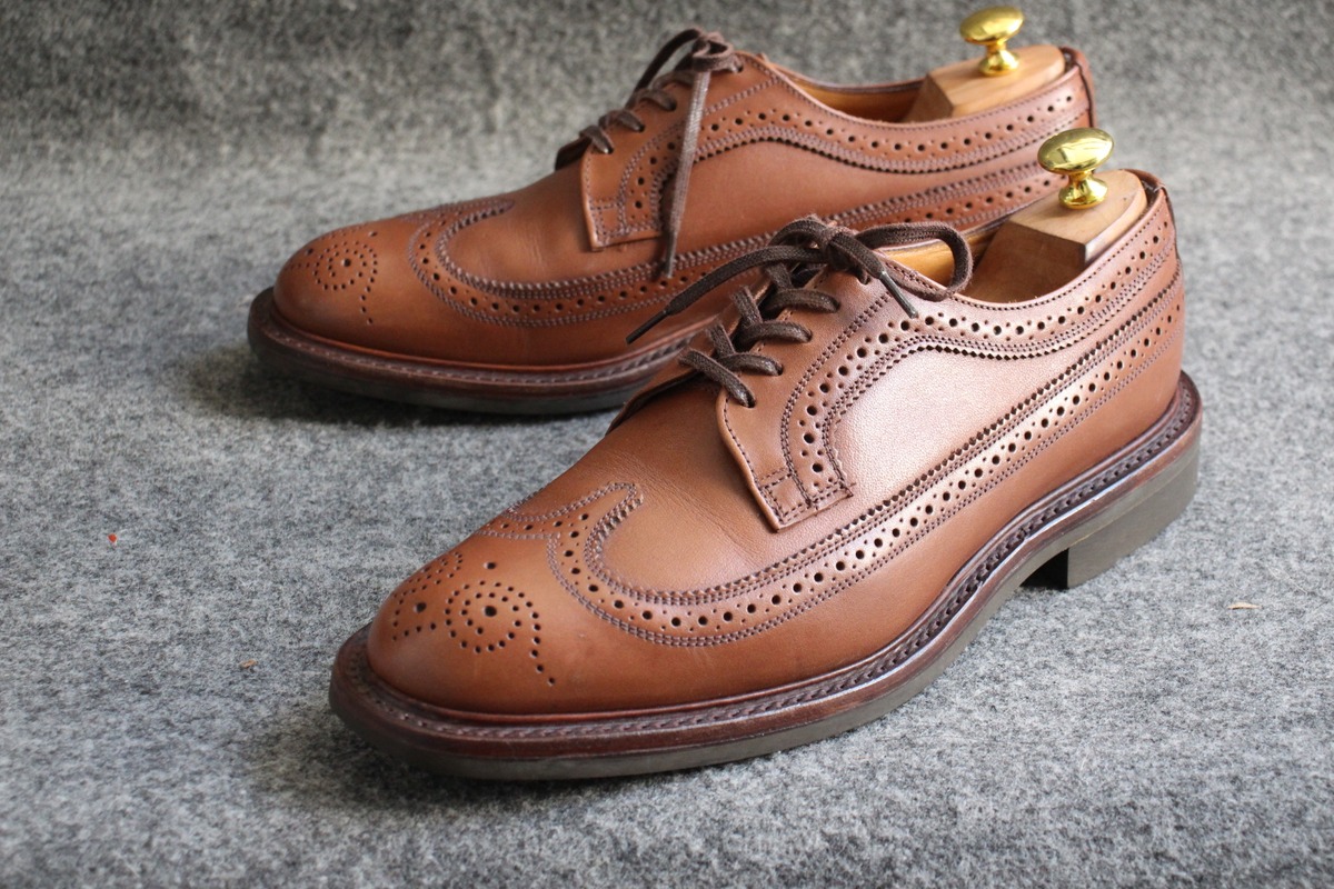 UK7.5 Sanders ロングウィング MADE IN ENGLAND | SUPER 8 SHOES