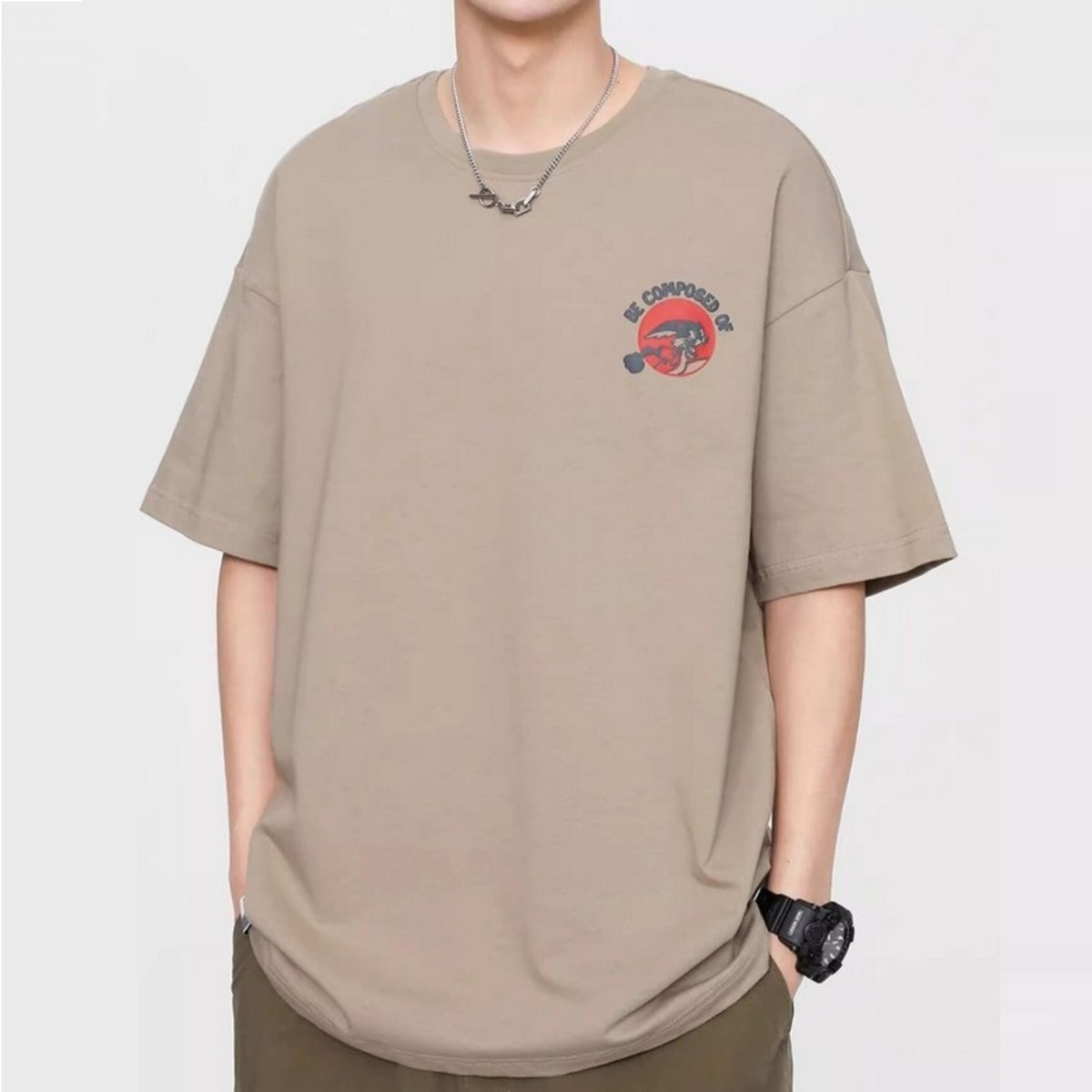 バックプリントコットンTシャツ A4327 | Thenot【ザノット】