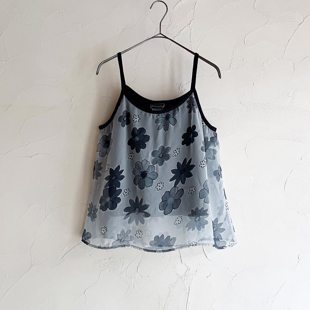 flower pattern sheer cami | SHEEP VINTAGE