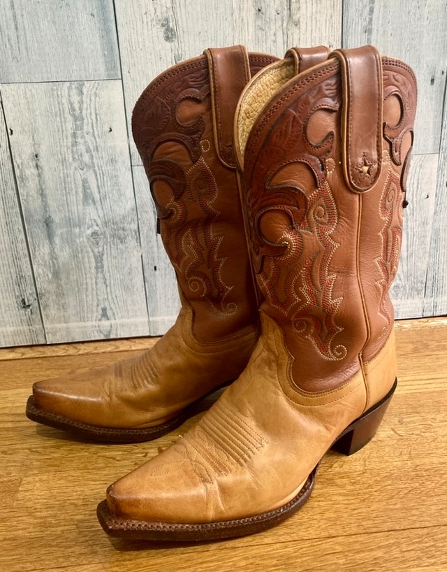 ビンテージTONY LAMA トニーラマ ウエスタンブーツ US6B 22.5位の方に | LONERS