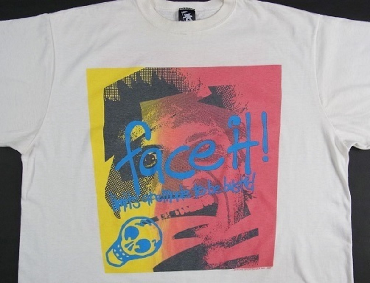 80's GOTCHA FACE IT サーフ ヴィンテージ Tシャツ | CYCLONE
