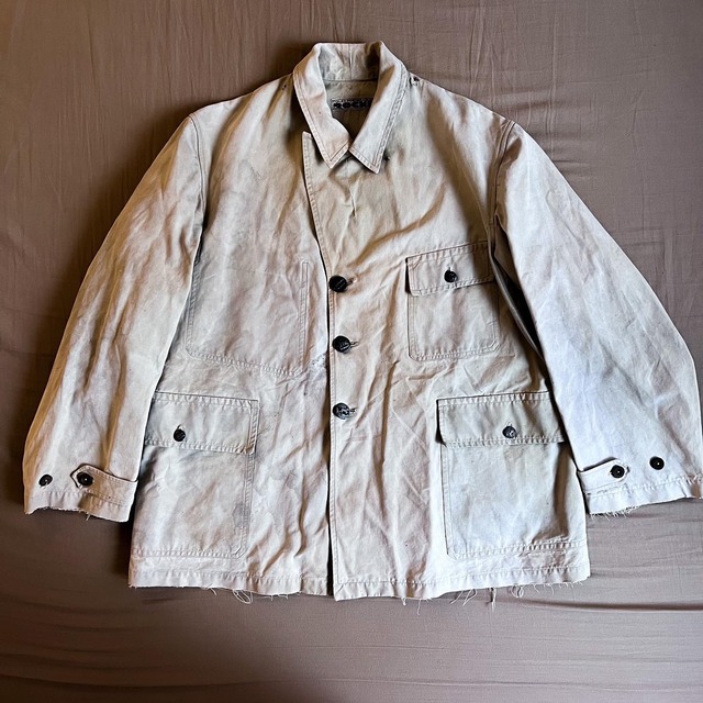50's French Hunting Jacket | basket