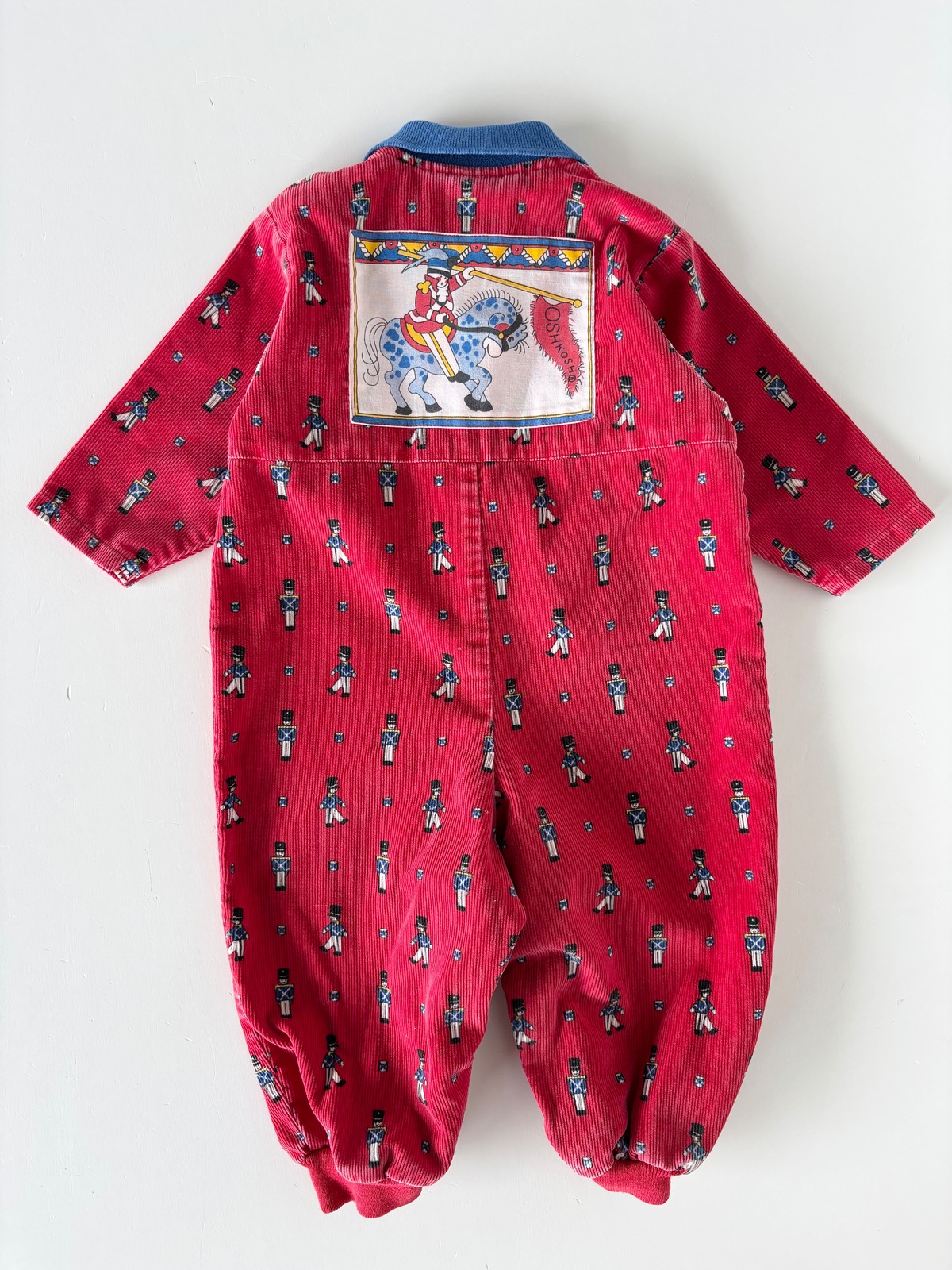 【18m・vintage 】OshKosh 兵隊柄ジャンプスーツ | woohoo
