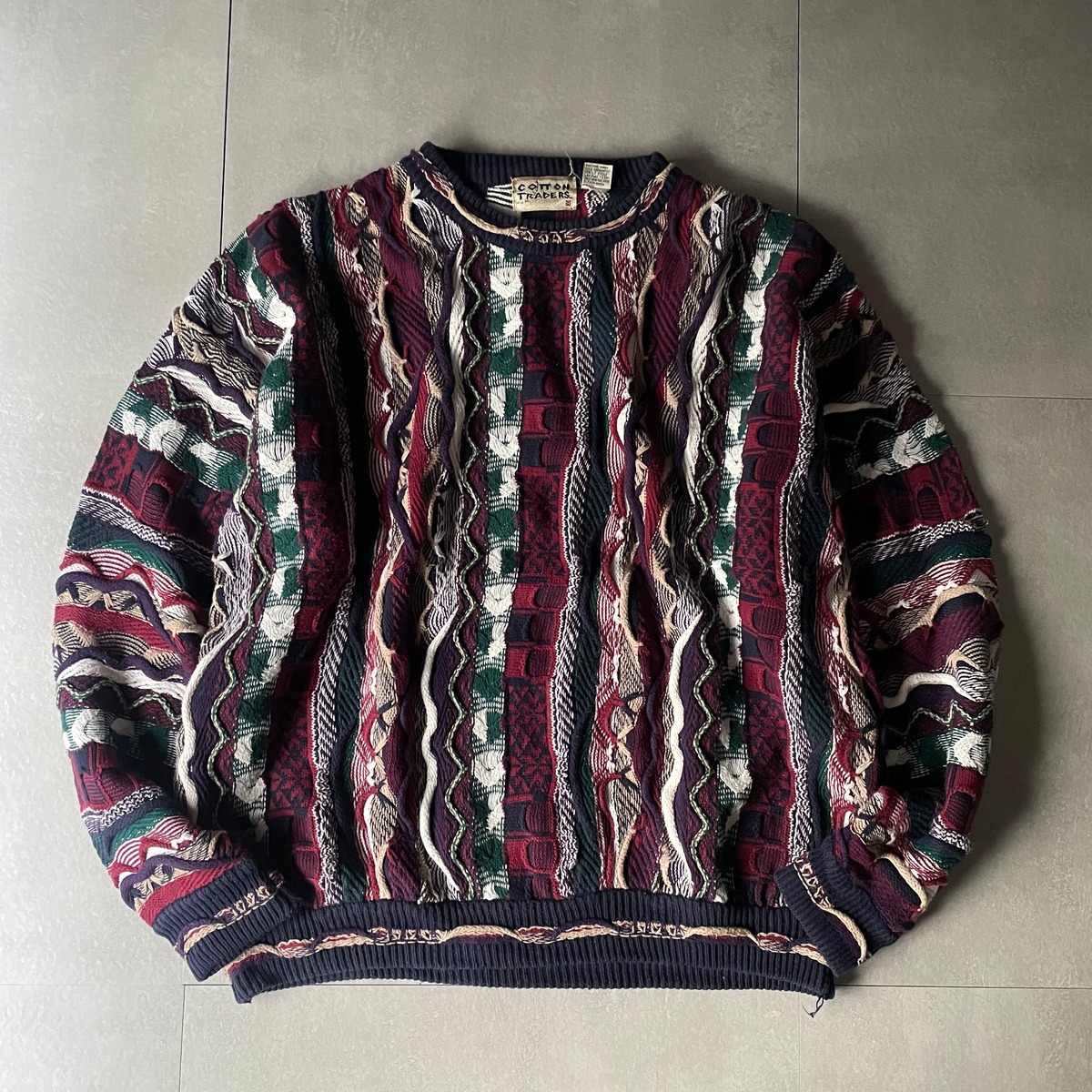 Cotton Traders 3D sweater | Pheasant