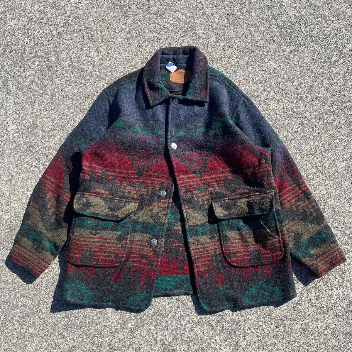【ウールネイティブ】90's〜 Woolrich Naitive Wool Jacket | spike osu