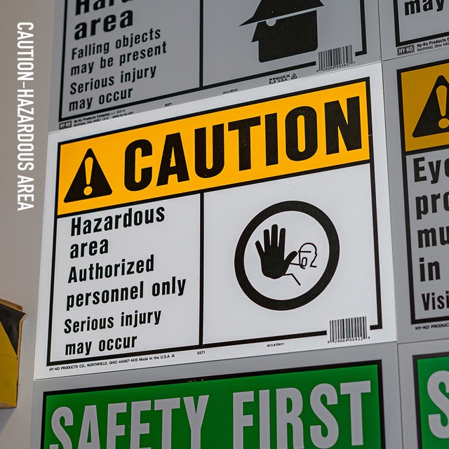 HY-KO／10x14 PLASTIC SIGN | WHATNOT HARDWEAR STORE