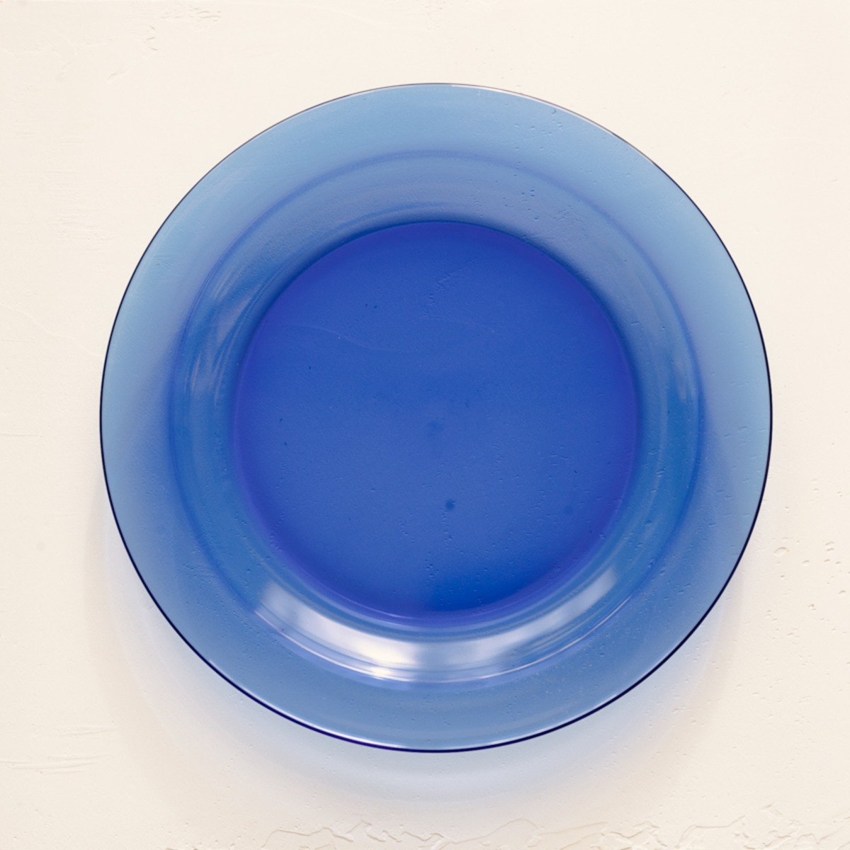 Arcoroc Blue Glass Plate | hora