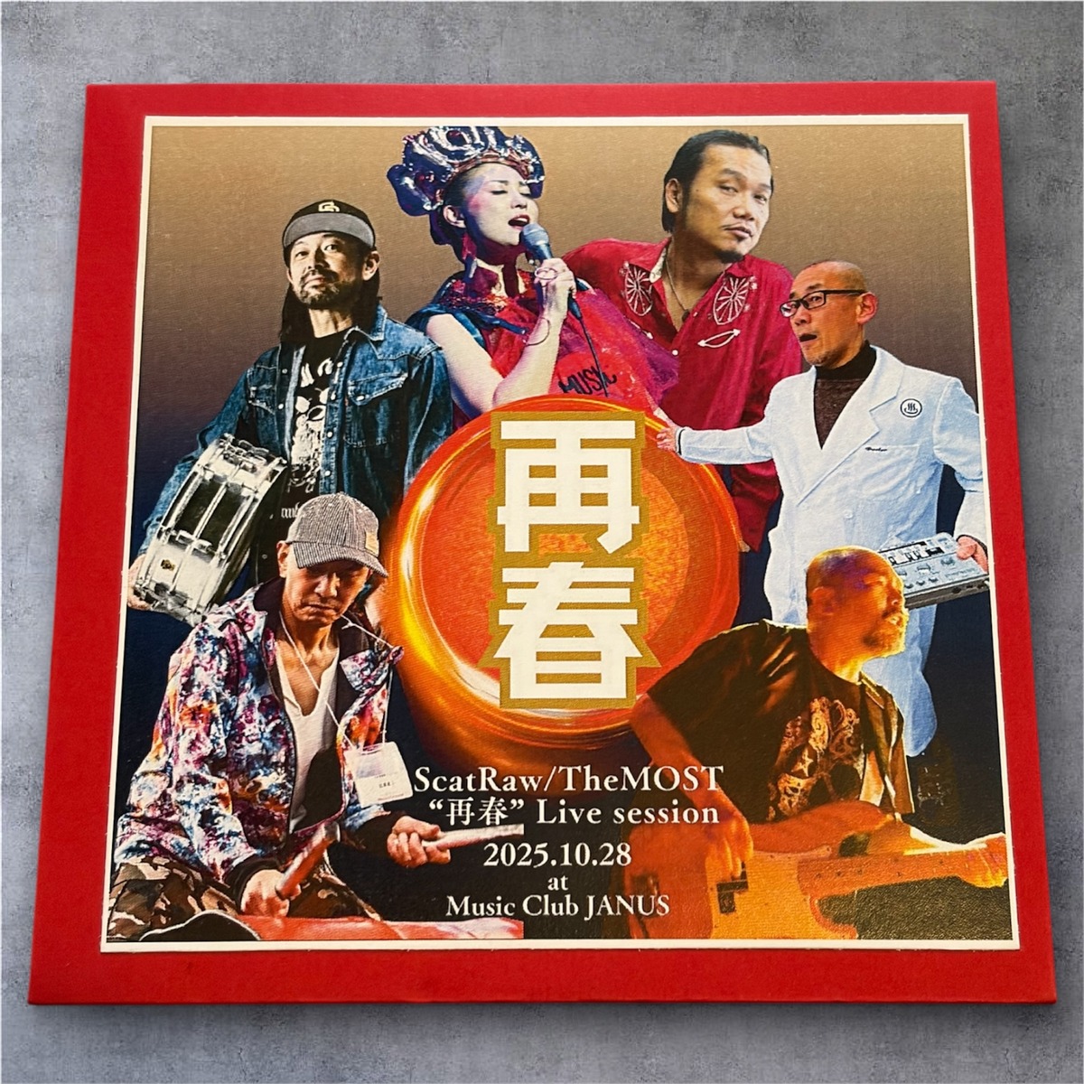 ScatRaw/The MOST “再春”Live session【購入特典付】 | GODEON Store