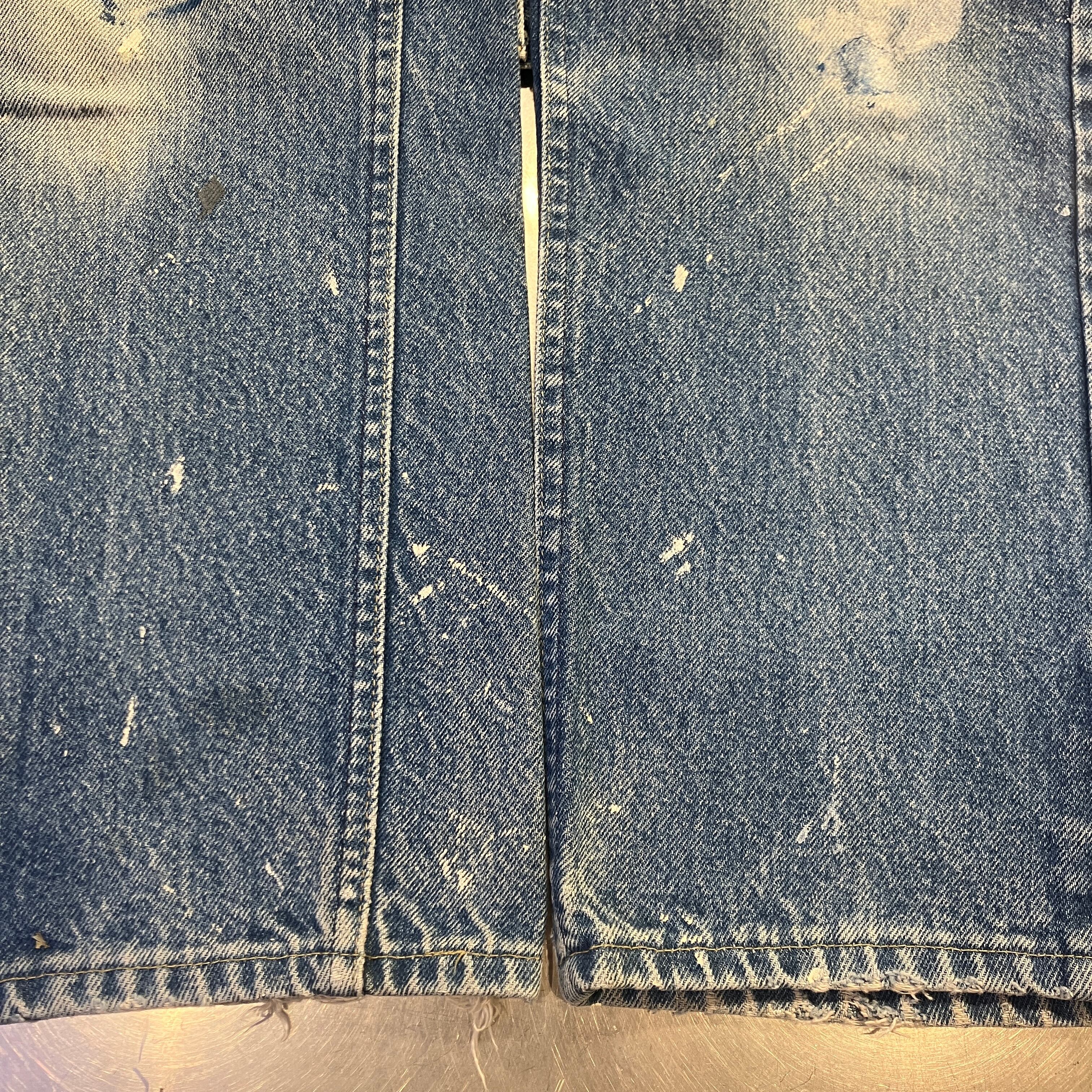 1980s LEE 204-0243 DENIM PANT PAINT | safarionline