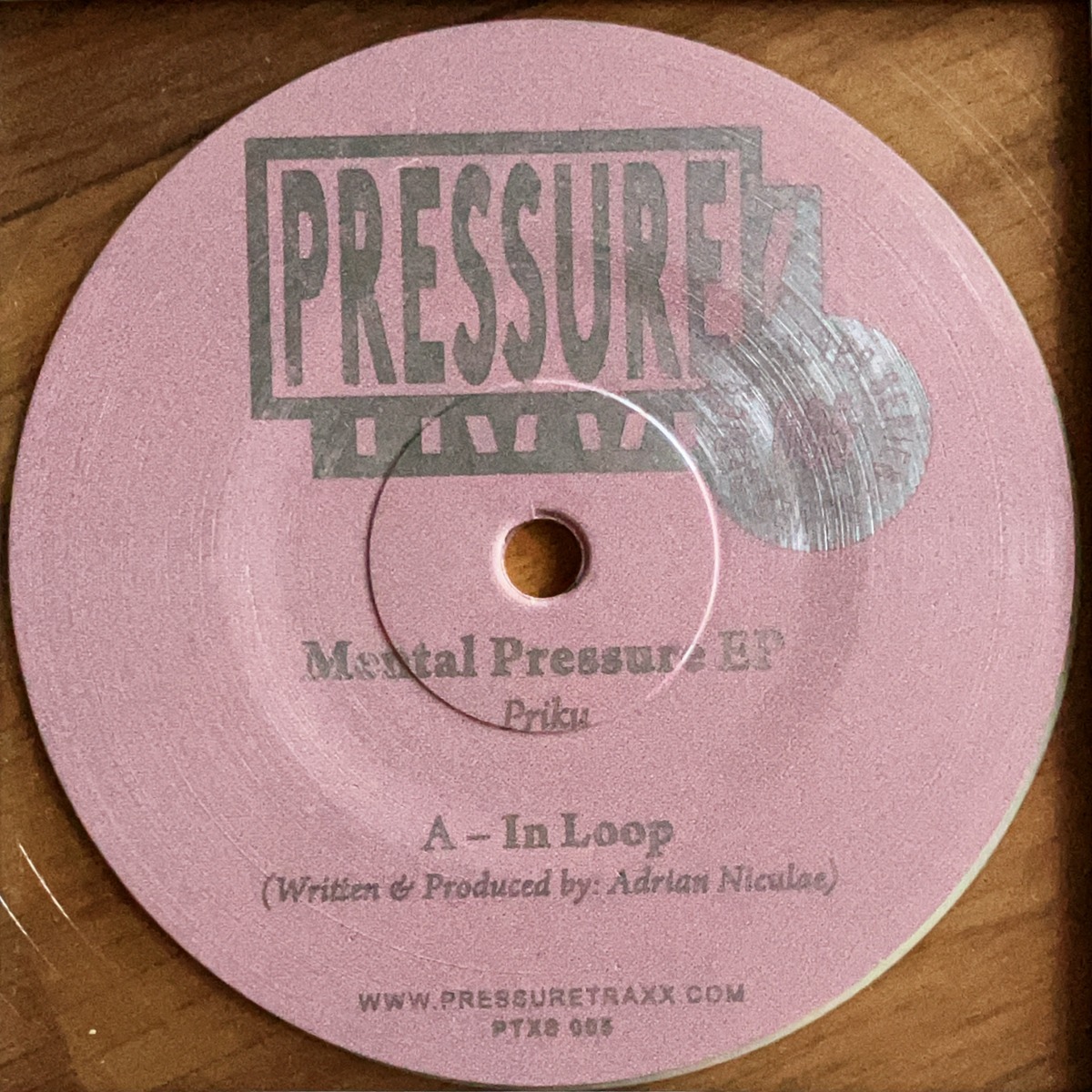 【12”】Priku / Mental Pressure EP (Pressure Traxx Silver Series) (PTXS ...