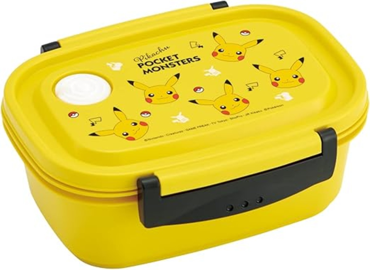 スケーター(Skater) ラク軽 軽い 弁当箱 ポケットモンスター ピカチュウ フェイス M 550ml レンジ対応 シール容器 保存容器 日本製 XPM4-A | hero01