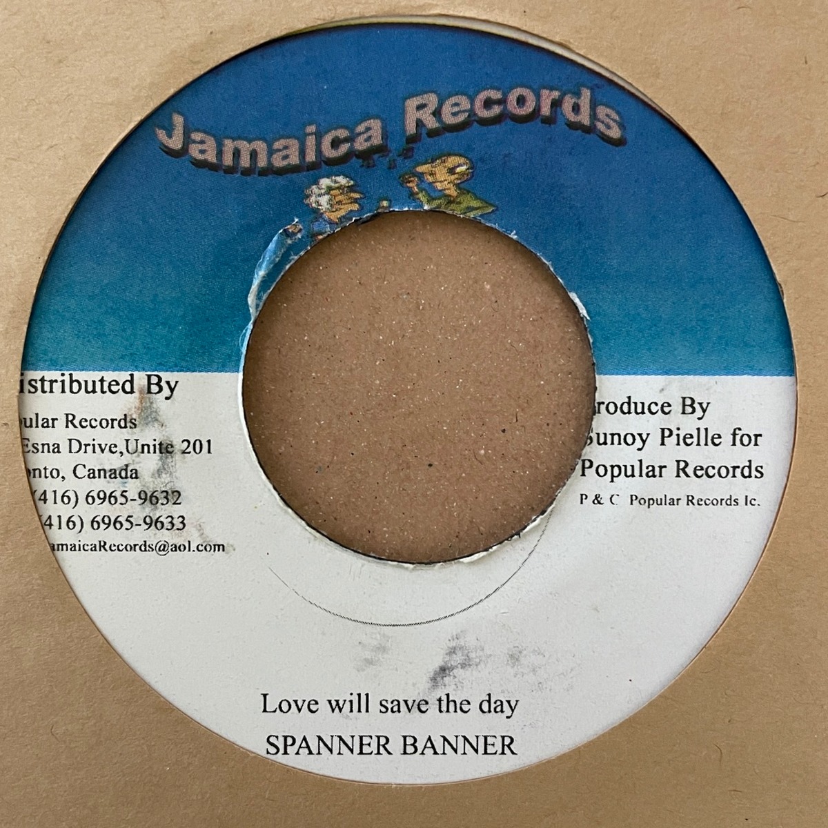 Spanner Banner - Love Will Save The Day 【7-21366】 | Jamaican Soul