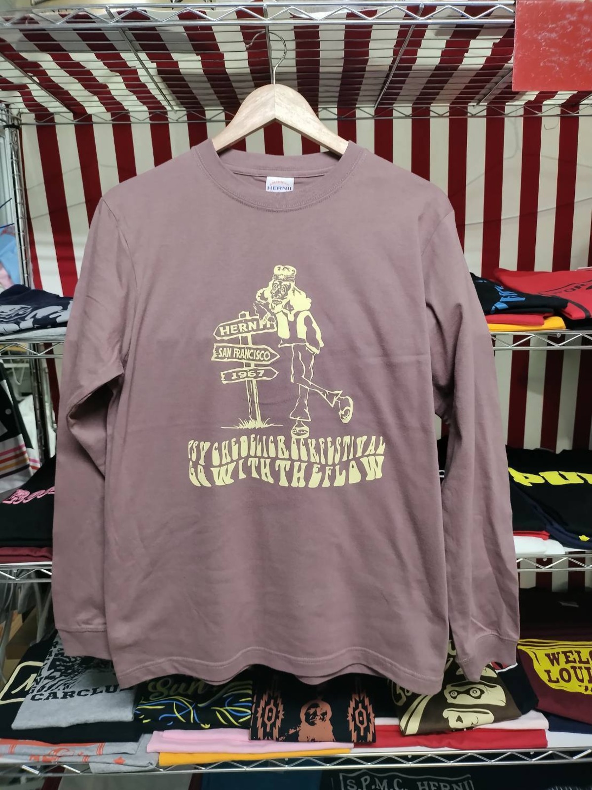 ヒッピー！ ロングスリーブTシャツ | HERNII