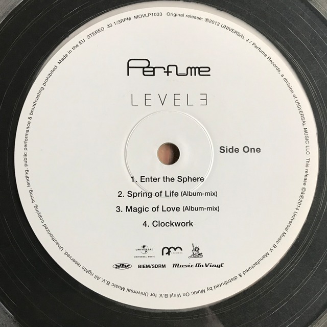 Perfume / LEVEL 3 | PASSTIME RECORDS / パスタイム レコード