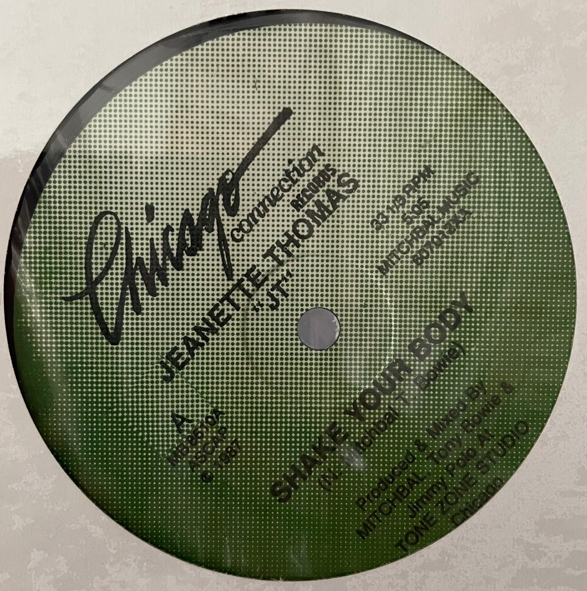 Jeanette Thomas "Shake Your Body" SLD 未開封 12" | EAD RECORD