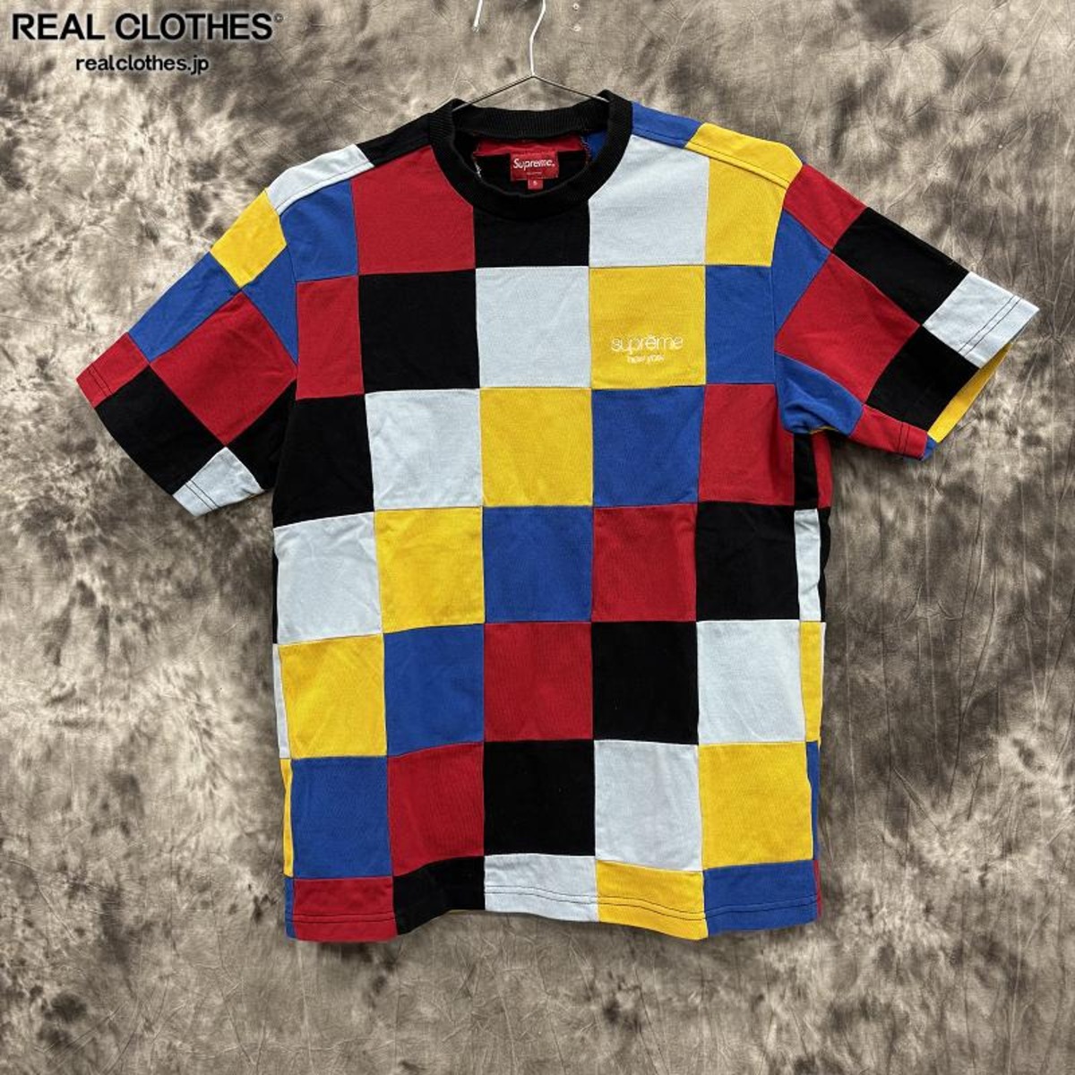 Supreme/シュプリーム【18AW】Patchwork Pique Tee/パッチワーク ピケ Tシャツ/S | REALCLOTHES/リアルクローズ